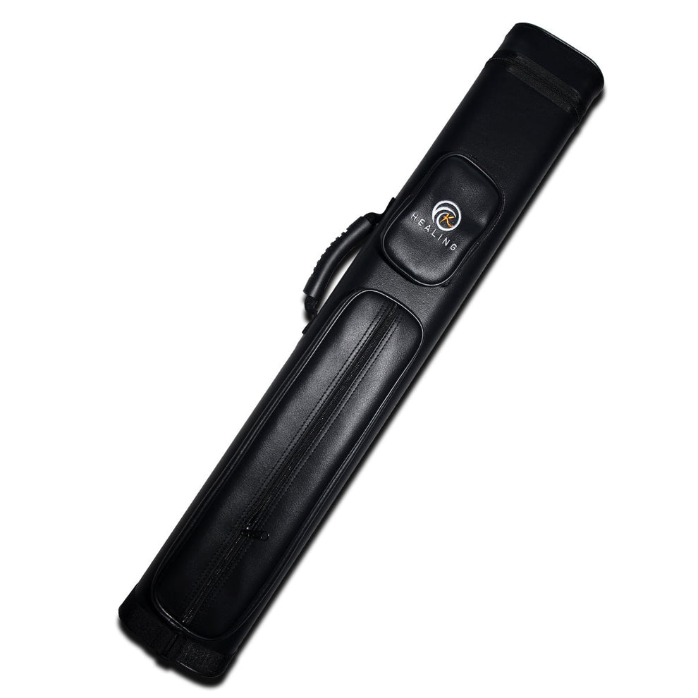 Black Hard Cue Case for 2-Piece Cue with Shoulder Strap – OKHEALING