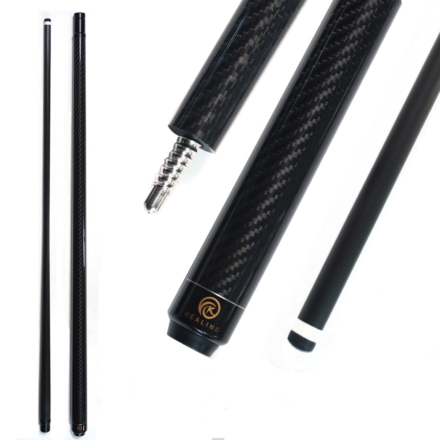 Carbon Fiber Pool Cue Radial - 11.8mm LD Black 3K Twill – OKHEALING
